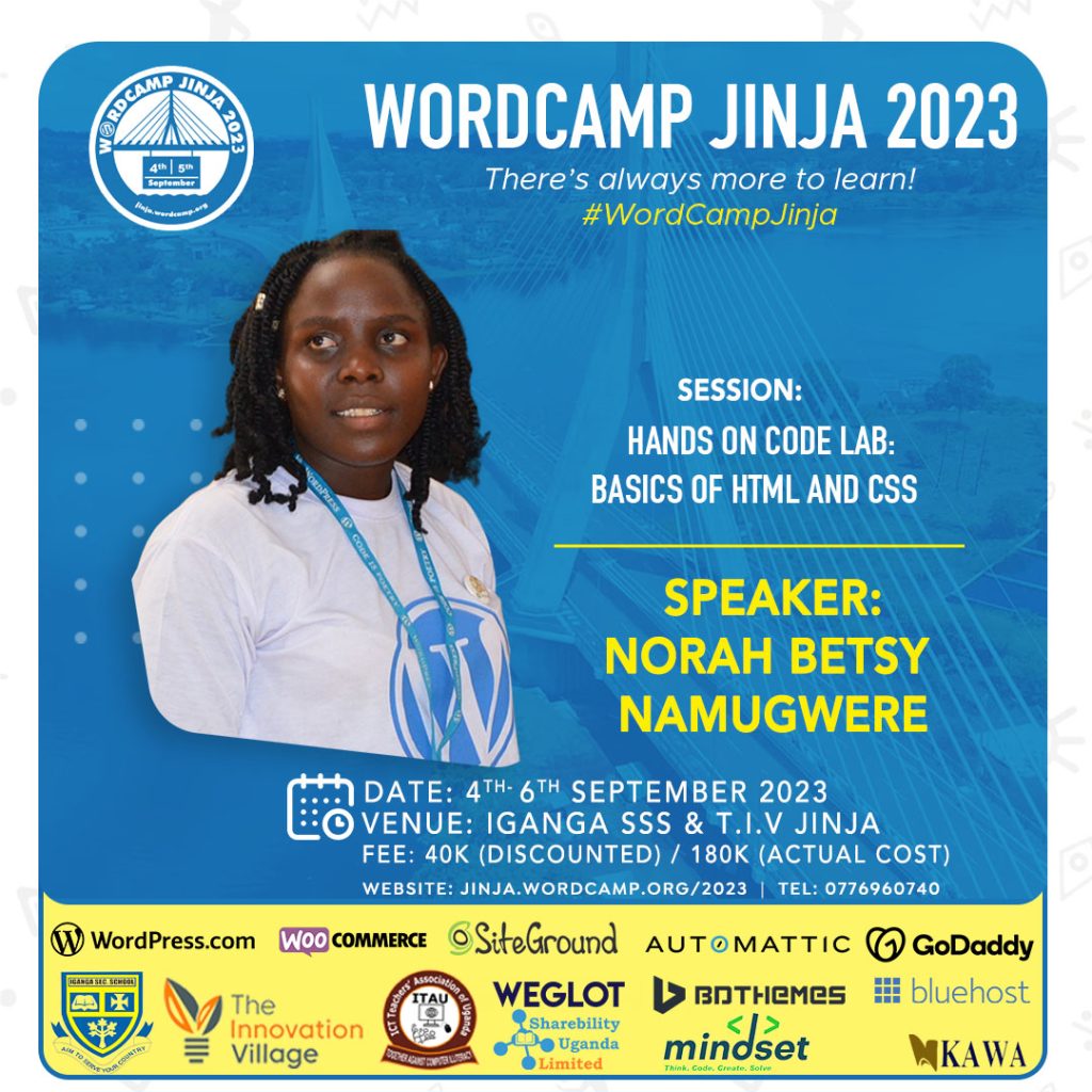 Hands On Code Lab: Basics of HTML and CSS – WordCamp Jinja 2023
